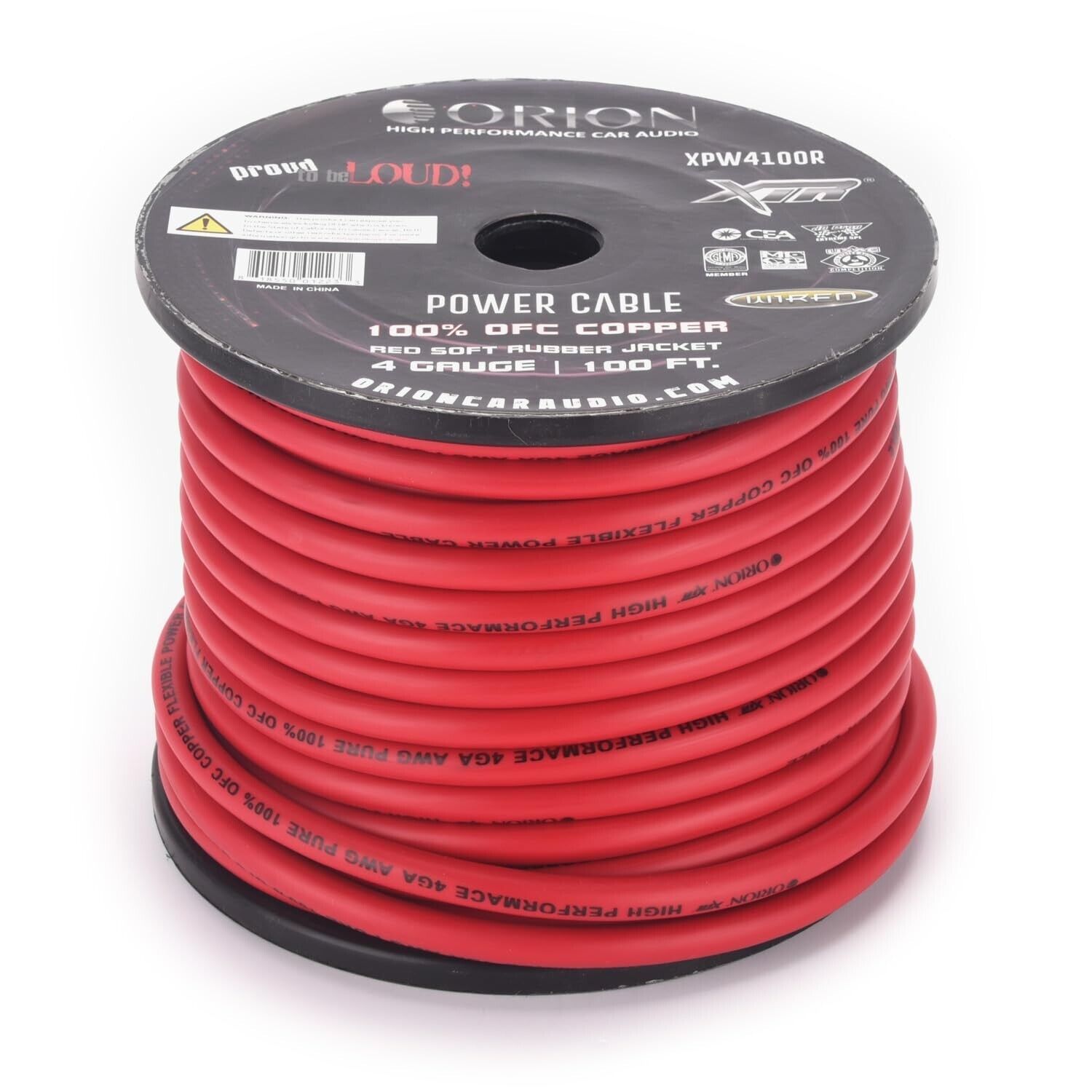 CABLE CALIBRE 4 ORION 100% COBRE OFC AUDIO METRO | Car Audio System