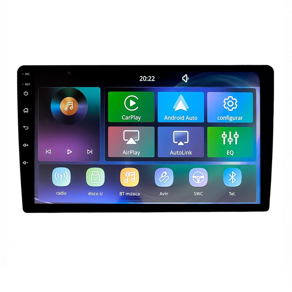 RADIO 9" LINUX CON CARPLAY | Car Audio System